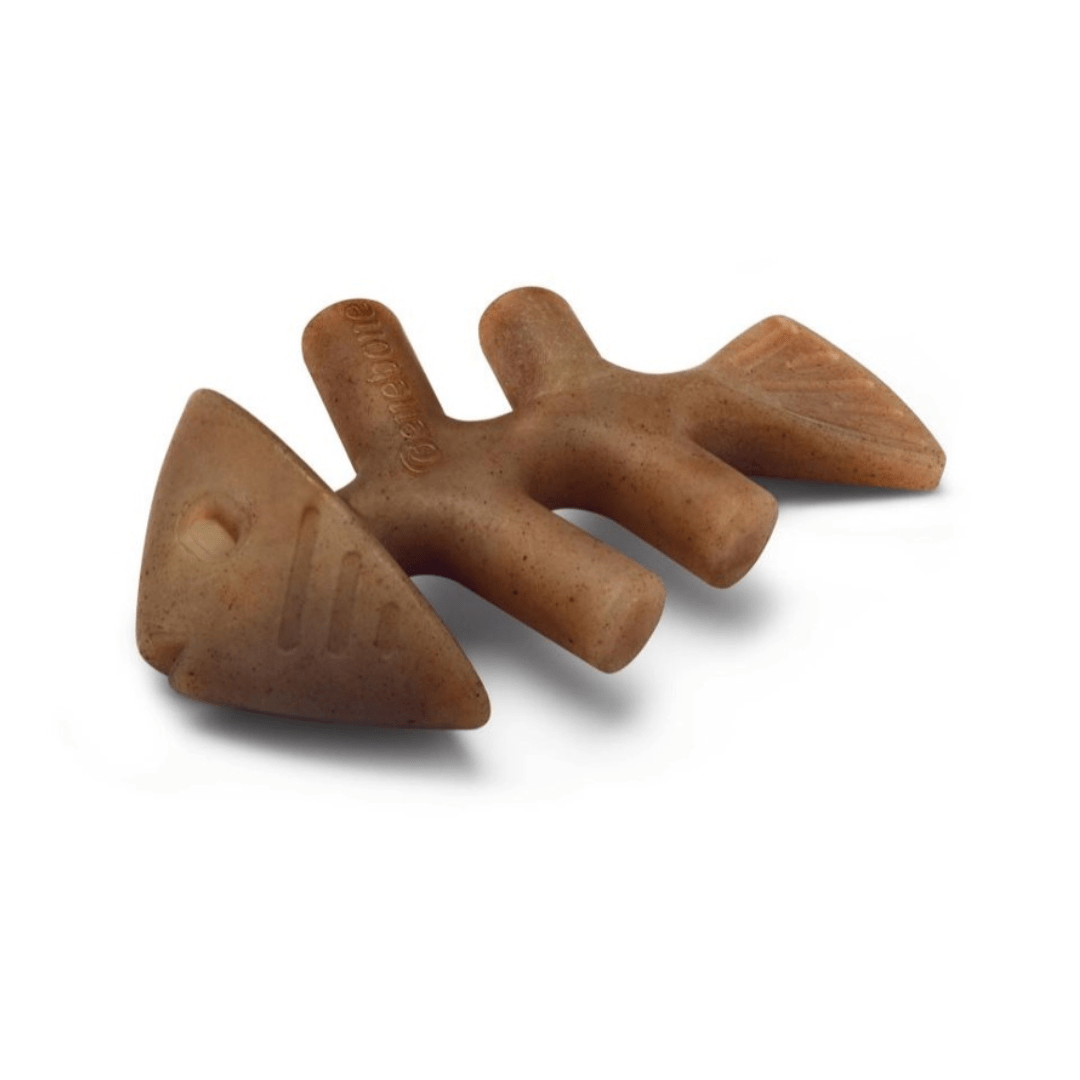 BENEBONE FISHBONE DOG CHEW TOY SALMON - Aqua Mascotas